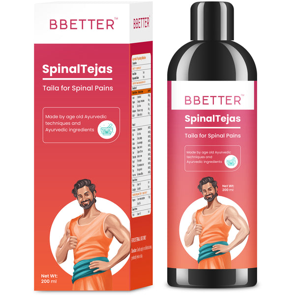 BBETTER Spinal Tejas - Oil for Spinal and Cervical Pains | Made by age ...