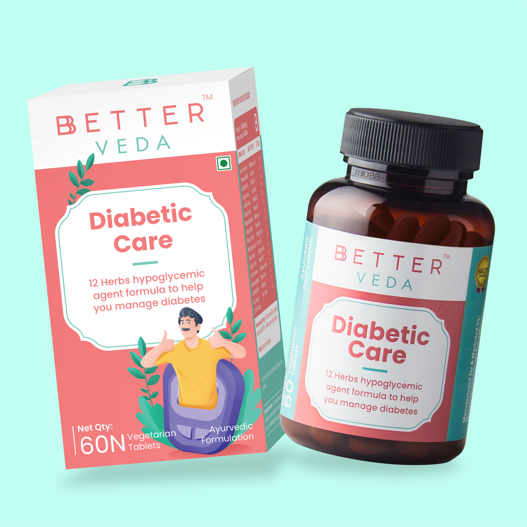 Buy Diabetic Care Tablets | Diabetic Care Supplement – BBetter Store
